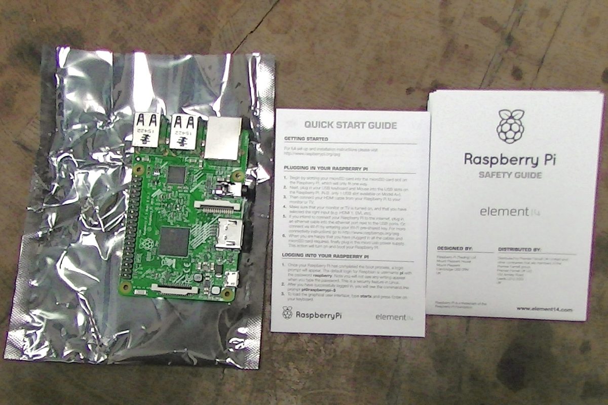 Raspberry Pi 3を買いました しなぷすの独り言